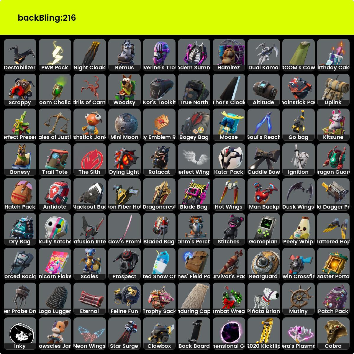 [pc Psn] 233 Skins Og Stw Wonder Glow Neo Versa Merry Mint