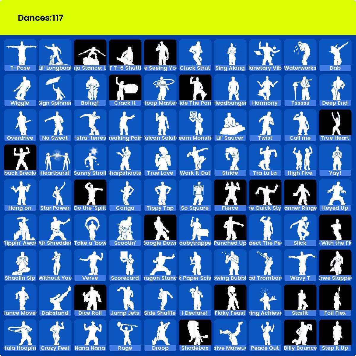 PC | 116 SKINS | WONDER | FISHSTICK (WORLD CUP) | FIXER | CARBON COMMANDO | PRODIGY | TRILOGY ...