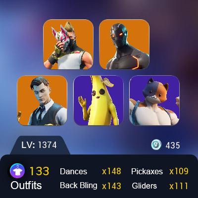 [PC] 133 skins | OG STW | Blue Team Leader | Gold Brutus | Gold Midas | Prodigy | Trilogy ...