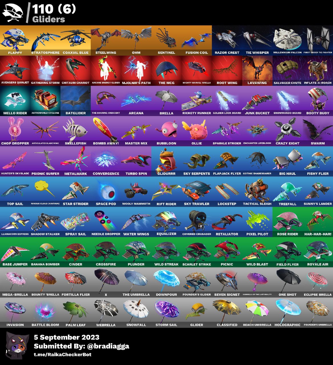 /PC/PSN/XBOX/ 189 skins / OG STW / Carbon Commando / Prodigy / Breakpoint / Trilogy / Point ...