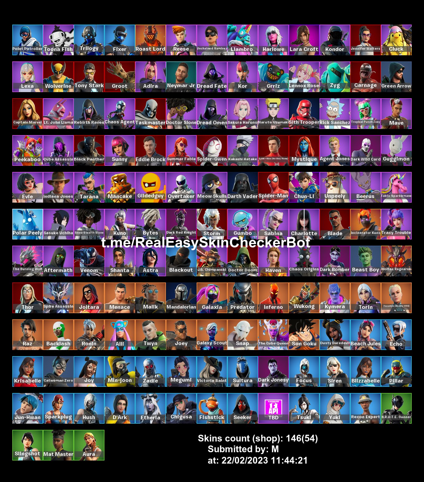 Only Pc 146 Skins Backlash Lexa Galaxia Leviathan Axe