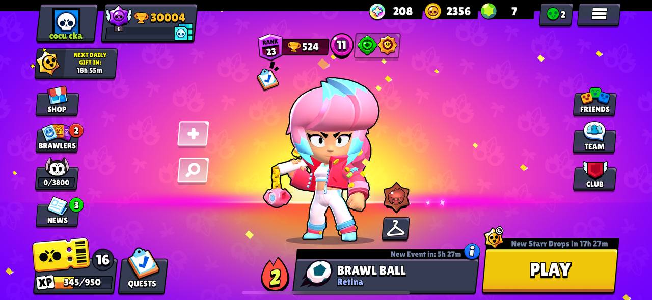 70 Brawlers Legendary 8 30004 Trophy 40 Max Brawler 48 Skins 8 Brawl Passes Full